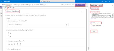 SharePoint Online Microsoft Forms Web Part Enjoy SharePoint