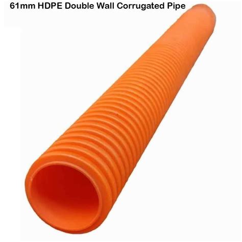Od 61 Mm Double Wall Corrugated Pipe Sn 8 At ₹ 50 Meter In Pune Id 22118326291
