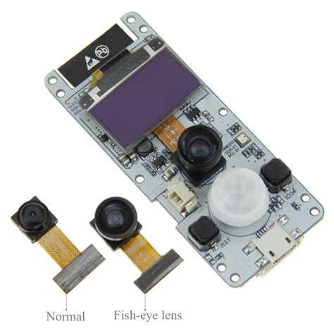 Ttgo T Camera Esp32 Camera Board Comes With Oled Display Sensors Cnx