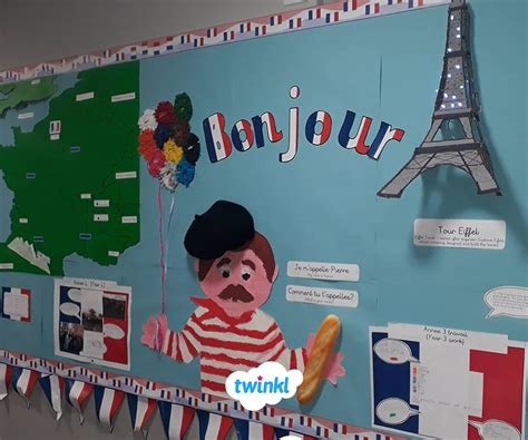 Discover France With This Colourful French Inspired Classroom Display