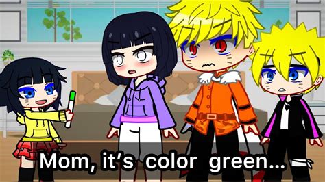 Mom Look Its Color Green Naruto Meme Gacha Club Drawing