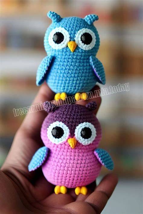 Pink Owl Amigurumi Free Crochet Pattern Artofit