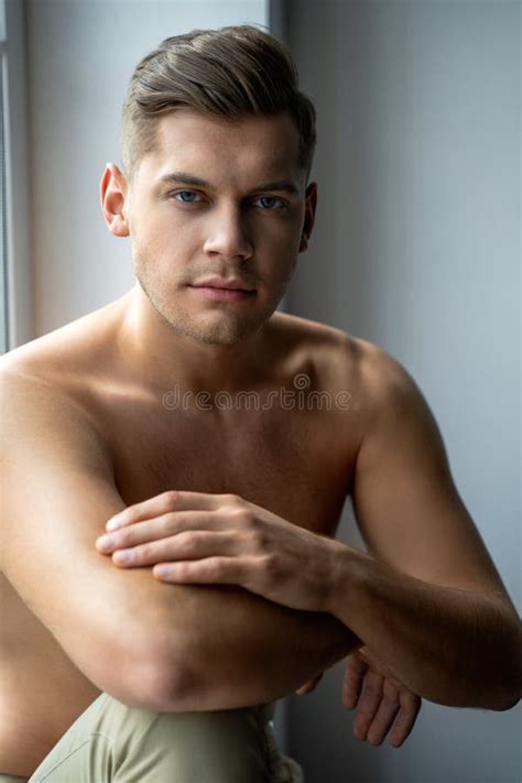 Shirtless Man Sitting Window Stock Photos Free Royalty Free Stock Photos From Dreamstime