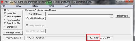 Msp430 Code Size Mismatch Msp Low Power Microcontroller Forum Msp