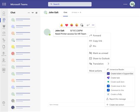 Microsoft Teams Ticketing System Desk365
