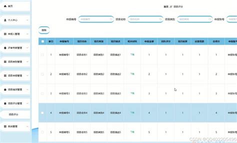 Springbootvue项目经费资金申报评审系统java项目资金审批 系统 Csdn博客