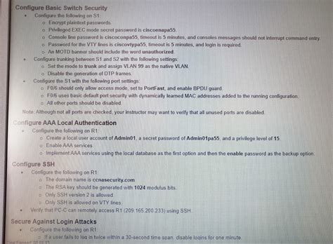 Solved Configure Firewall And Ips Settings Configure Asa