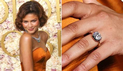 Zendaya Sparks Engagement Rumours At Golden Globes With Dazzling Ring