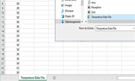 Saving Temperature Measurements In An Excel File Download Scientific Diagram