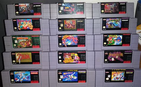 Super Nintendo Spiele Liste Mit Bildern