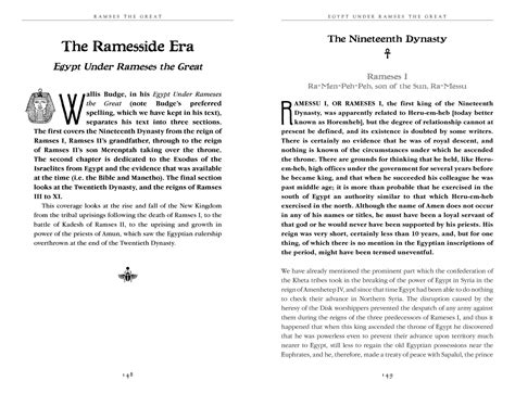 Ramses The Great Book By Charlotte Booth J K Jackson Official