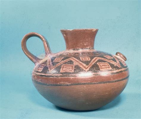 Ceramic Called Huaco Pottery From Unidentified Ancient Peruvian Stock