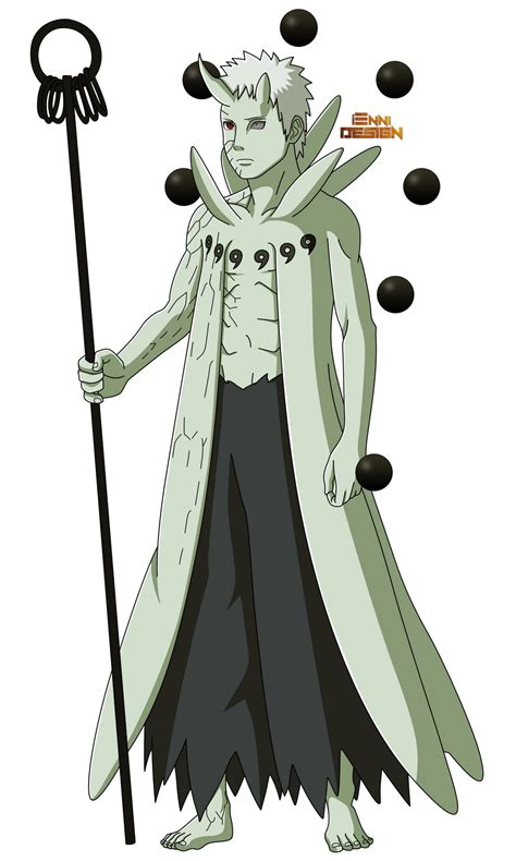 Naruto Shippudenobito Uchihasix Paths Sage Mode By Iennidesign On