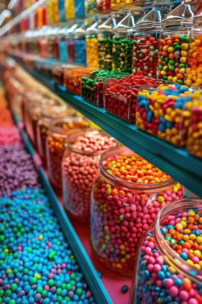 Premium Photo Candy Shop Array Vibrant Colors