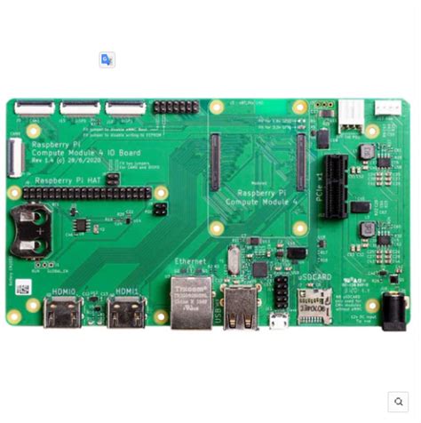 Raspberry Pi Compute Module 4 IO Board Microchip Lk