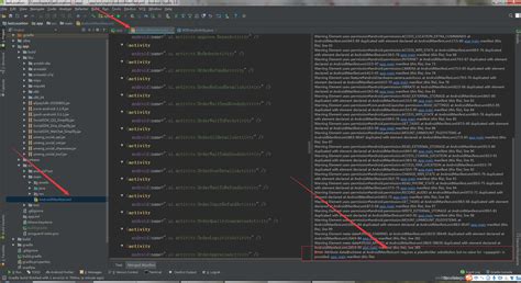 Runtimeexception Manifest Merger Failed With Multiple Errors See Logscaused By Javalang