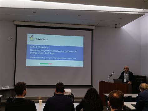 Arsen Melikov Presented An Upcoming Rehva Guidebook In Tokyo