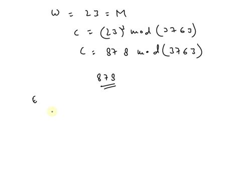 solved encrypt the word west using p 53 and q 71 choose e 3 map a
