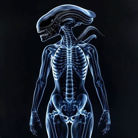 Female Xenomorph X Ray By Ex7890 On Deviantart