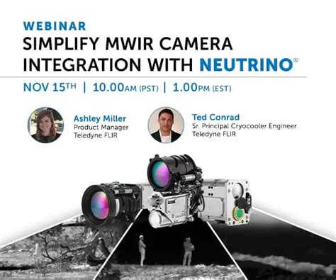 Simplify Mwir Camera Integration With Neutrino Webinar