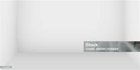 추상적 인 흰색 빈 방 흰색 벽 바닥 천장 어떤 질감없이 어두운 면 상자 상단보기 무색 3d 그림과 틈새 시장 빈 상자 템플릿
