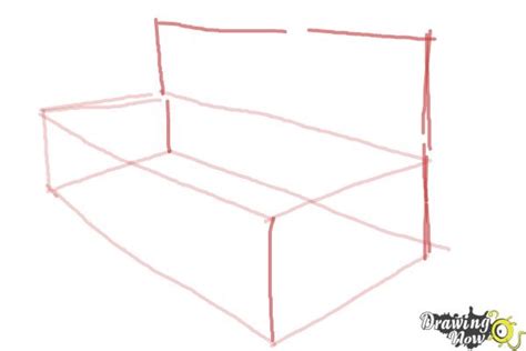 How To Draw A Bench DrawingNow