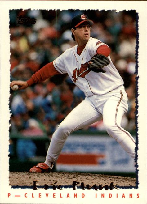 1995 Topps 256 Eric Plunk Nm Mt Beckett
