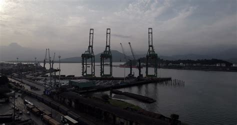 Shipping Container Dock In South America Stock Footage Sbv 347631584 Storyblocks