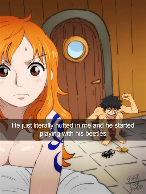 Rule 34 After Sex Beetle Bug Female Male Monkey D Luffy Nami One