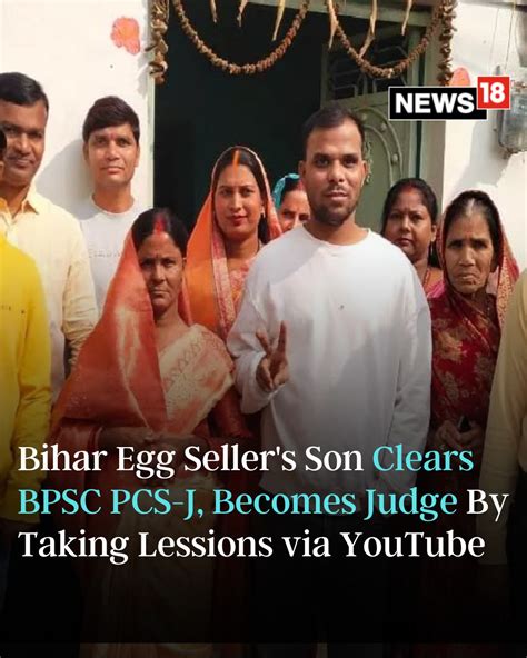News18 A Father Has Made His Son A Judge By Selling Eggs