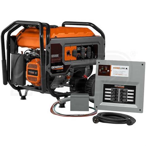 Generac 6865 Homelink™ 6500e 6500 Watt Electric Start Portable