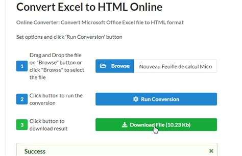 Tutorial How To Convert Excel Tables To Html Excel Tutorial