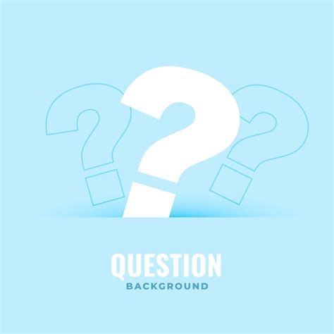 웹 또는 사회적 설문조사에 대한 Faq 질문표 기호 무료 벡터