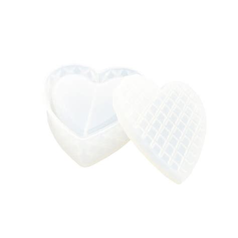 Love Heart Box Mould Polysil