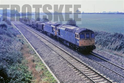 35mm Colour Slide British Railways Diesel Locomotive Class 33 33002 At