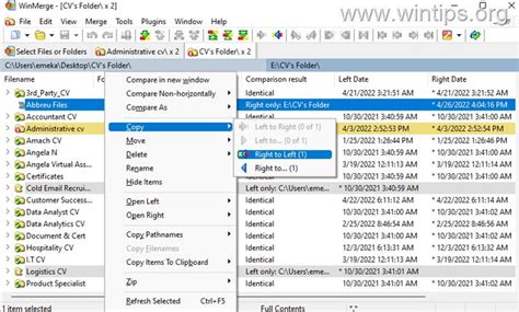 How To Compare Folders In Windows 10