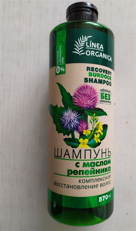 Шампунь LINEA ORGANICA с маслом репейника | отзывы