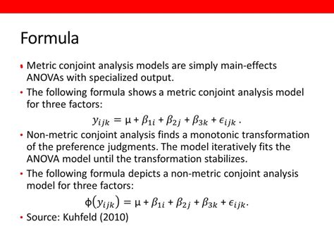 Ppt Conjoint Analysis Powerpoint Presentation Free Download Id3038778