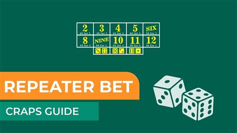 Repeater Bet In Craps A Step By Step Tutorial Youtube