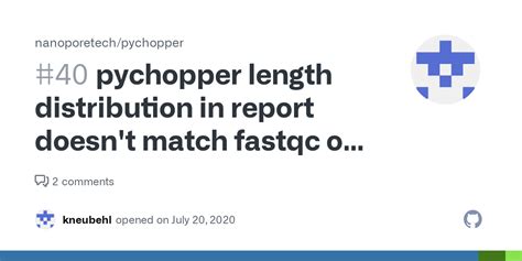 Pychopper Length Distribution In Report Doesnt Match Fastqc Or