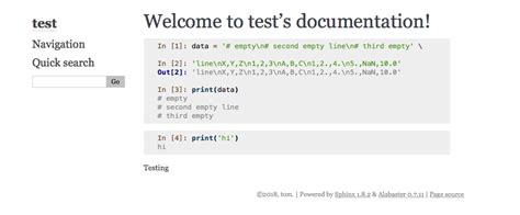 Sphinx Ipython Directive Line Continuation Bug With Trailing Backslash