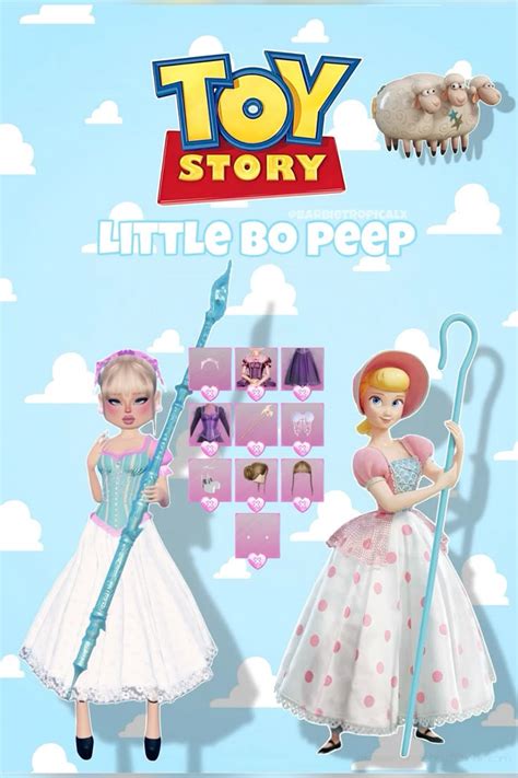 Little Bo Peep Toy Story On Dress To Impress Dti Roblox In 2025 Dress To Impress Bratz
