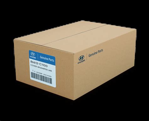 86612 C1100 Cover Rr Bumper Lwr Hyundai Yoshiparts