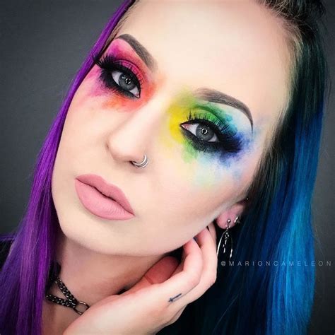 Image Result For Cd Makeup Look Pride Makeup Makeup Eye Looks