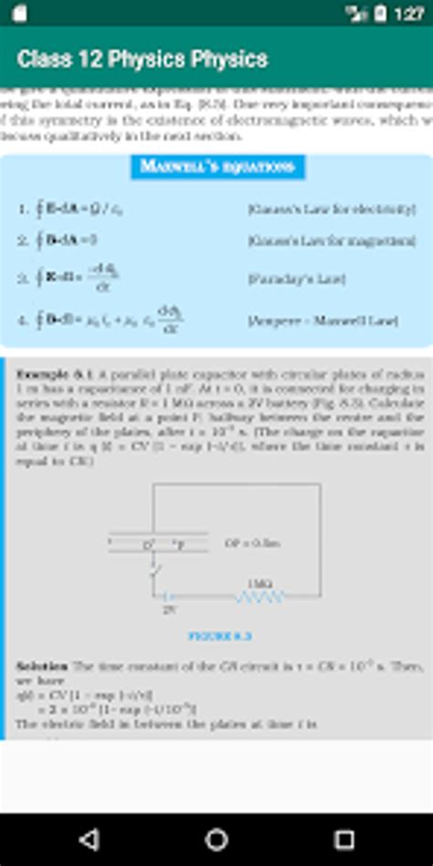 android 용 physics textbook class 12 다운로드