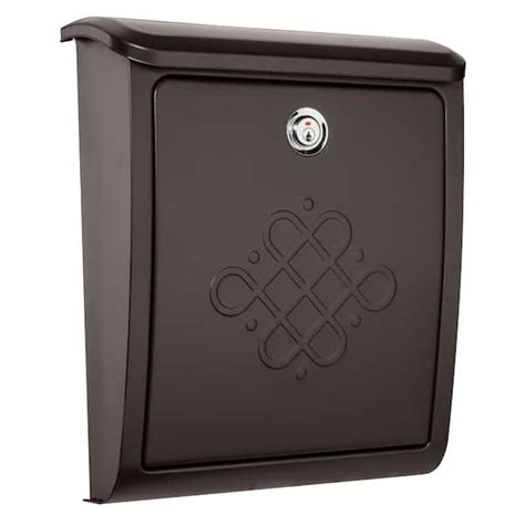 Locking Wall Mount Mailboxes The Home Depot
