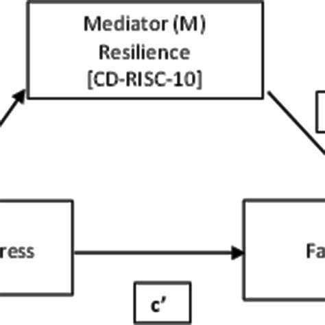 Mediation Path Model Relating An Independent Variable X To A Download Scientific Diagram