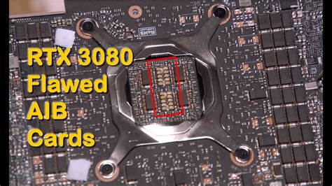 Warning Rtx 3080 Aib Flawed Cards Cheap Capacitor Arrays Prone To