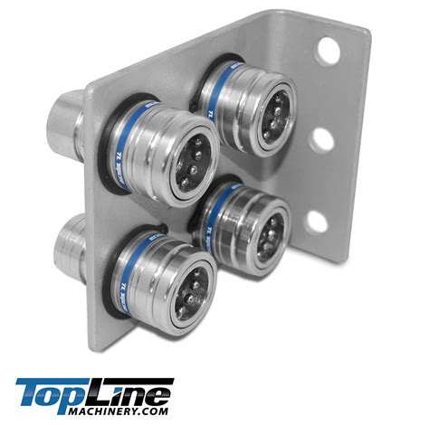 12 Body 12 Npt Ag Thread Agricultural Couplers Hydraulic Quick C