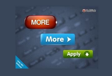 3 Glossy Web UI Buttons PSD Free Vector Download FreeImages